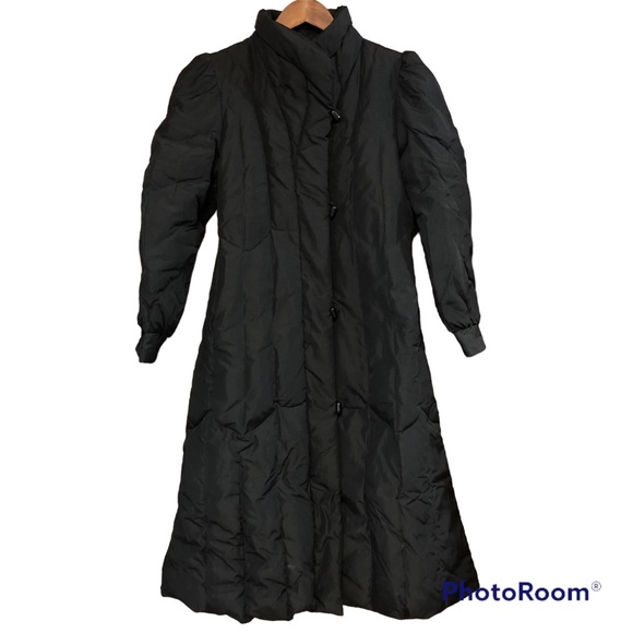 J. Gallery | Jackets & Coats | J Gallery Down Puffer Long Coat Black Size S | Poshmark